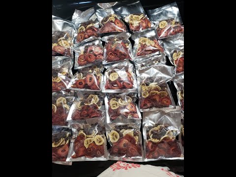 How to Make Dehydrated Fruit Snack Packs