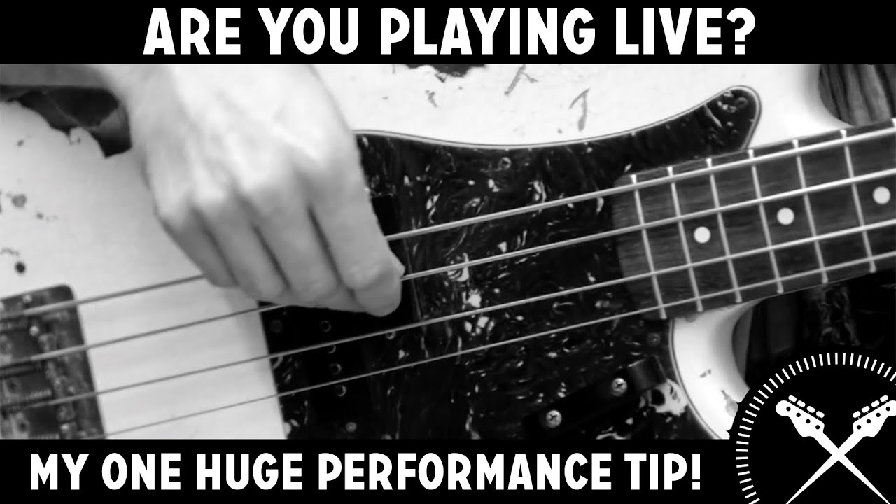 Are you playing live? My one HUGE performance tip! - with Scott Devine ...