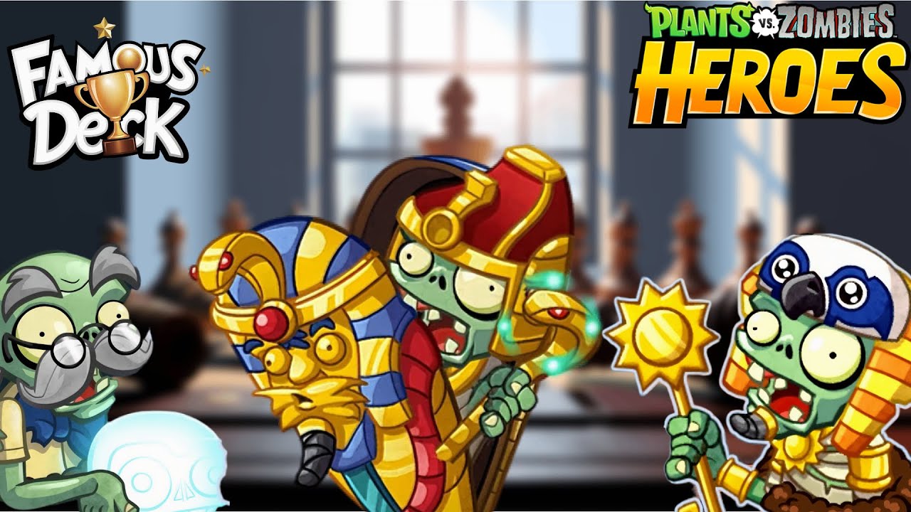 Sun Bandits deck is pure pro chess! (PvZ Heroes) - YouTube