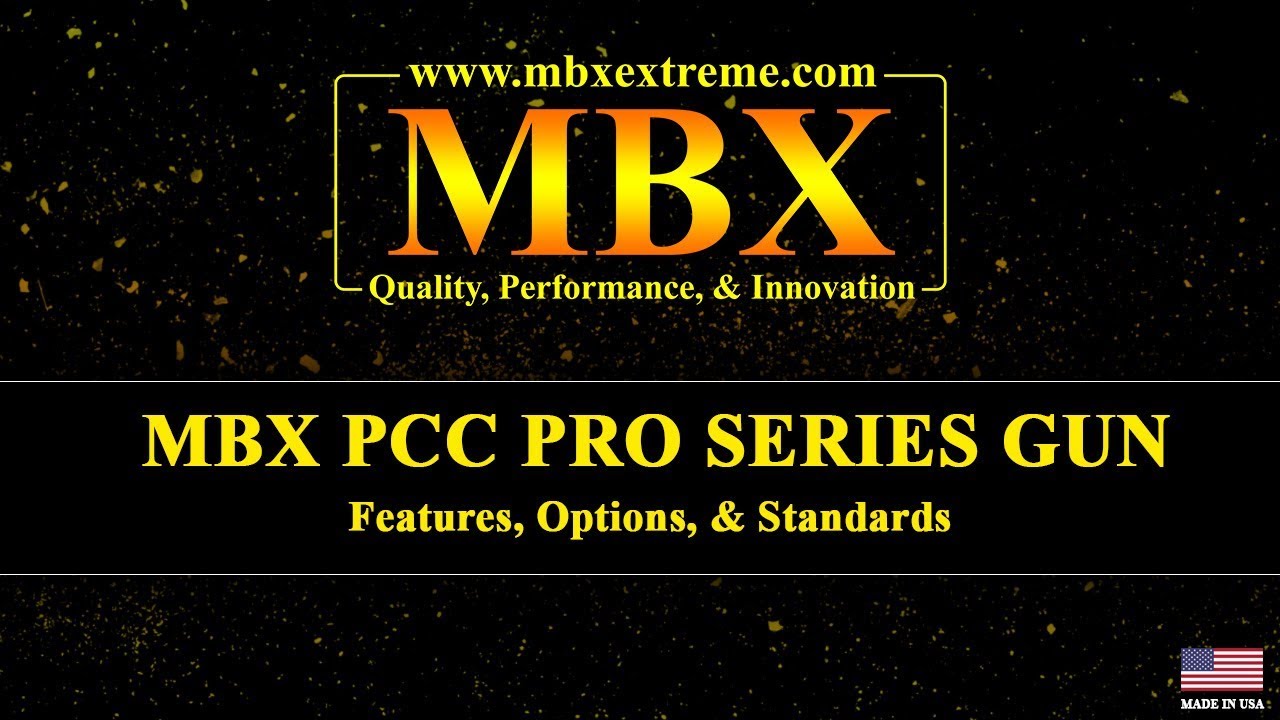 MBX PCC PRO SERIES GUN - Features, Options, & Standards - YouTube