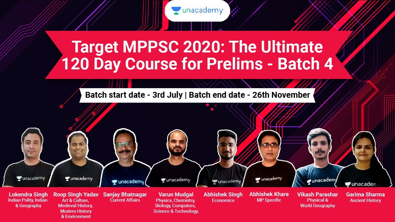 Target MPPSC 2020: The Ultimate 120 Day Course for Prelims - Batch 4 ...