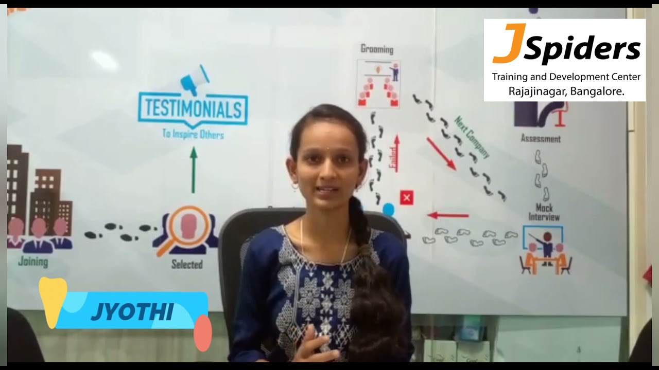 TESTIMONIAL|JSPIDER RAJAJINAGAR|JYOTHI - YouTube