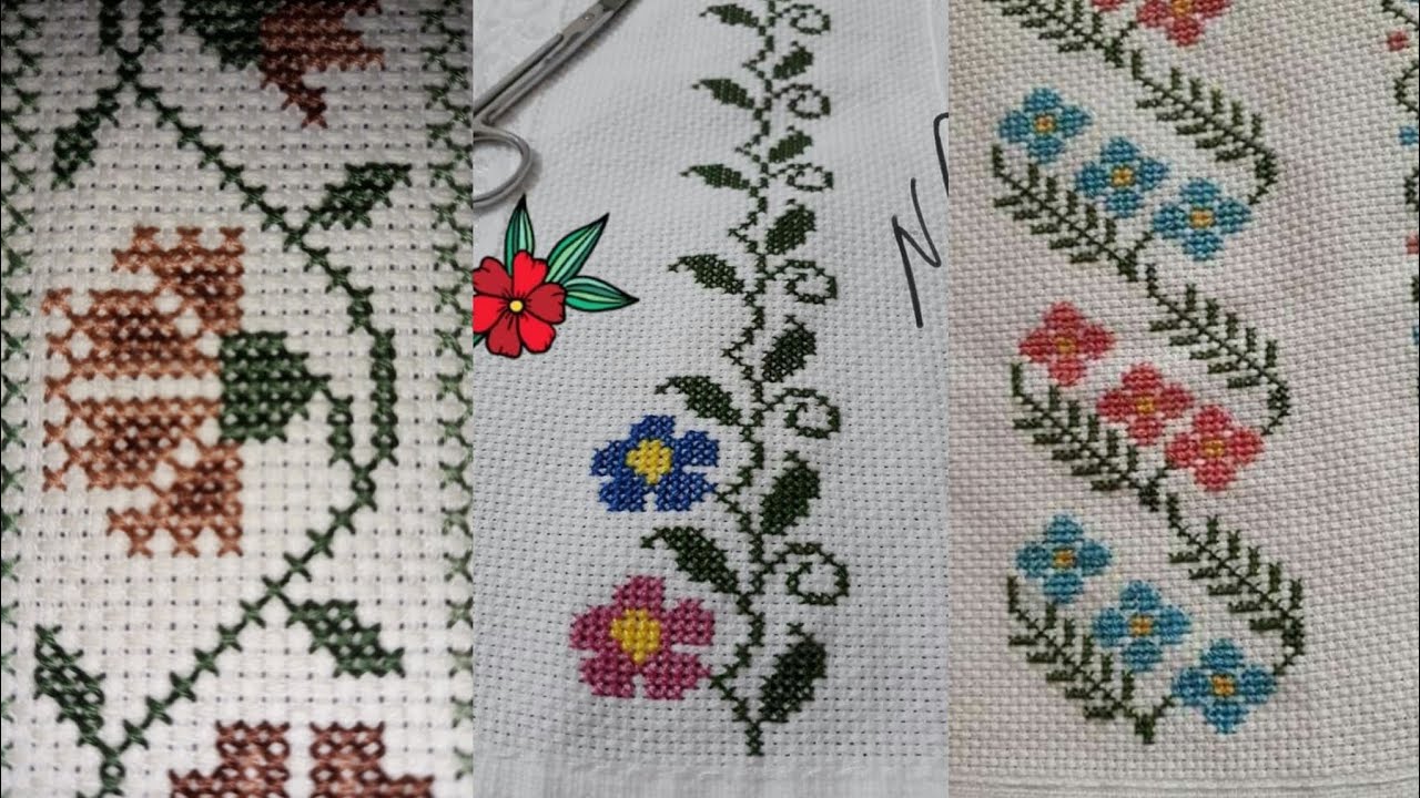 latest unique new hand embroidery designs - YouTube