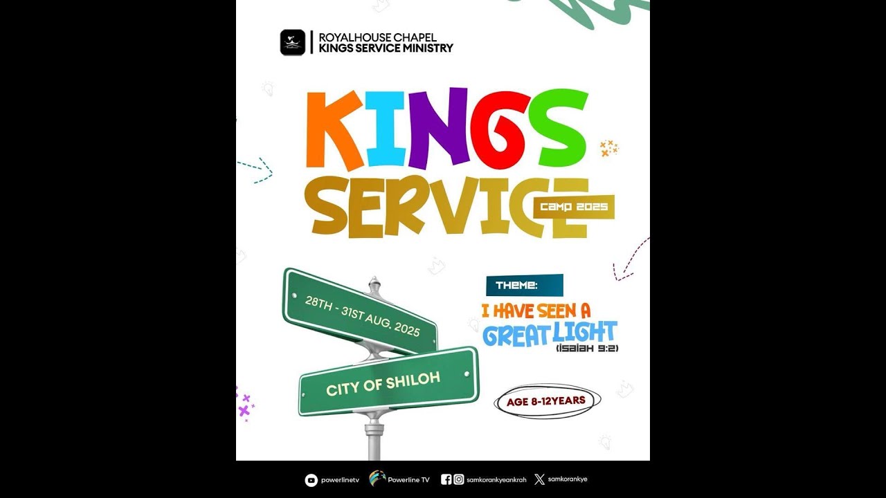 Kings Service Camp 2025 || Saturday Morning || #kingservicecamp2025 ...