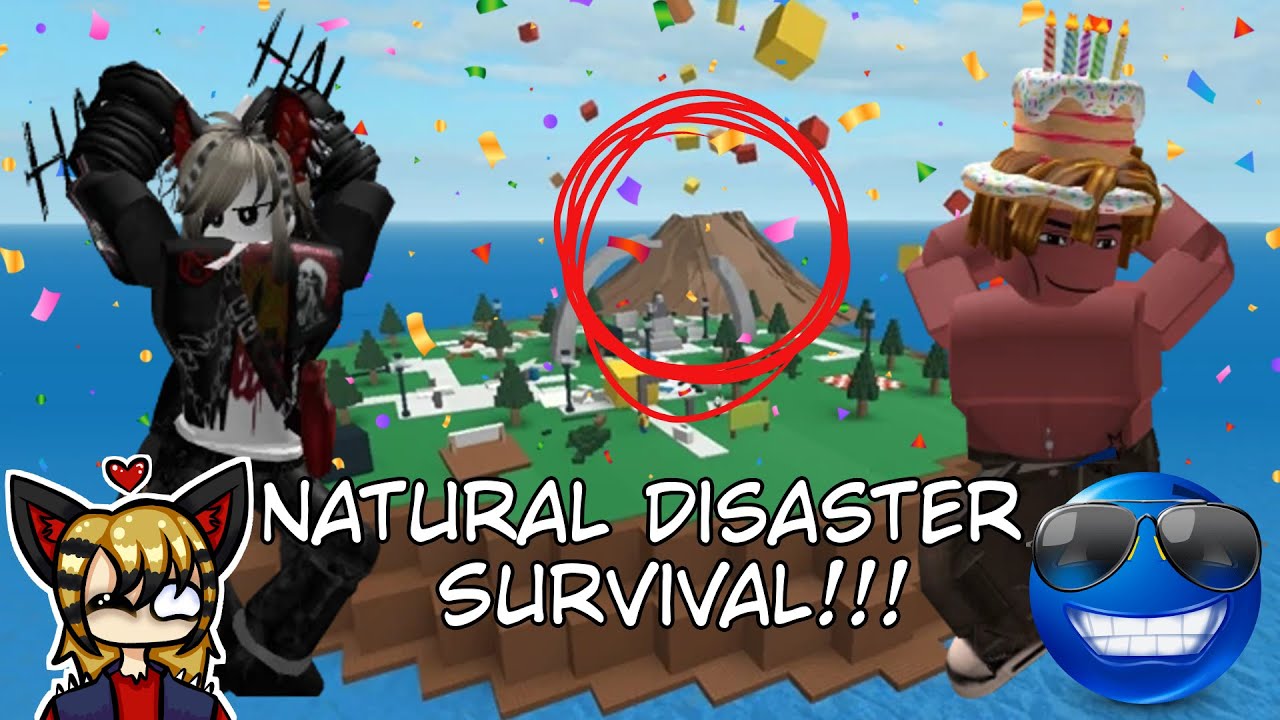 Marcel and Doodles play: (ROBLOX) Natural Disaster!! - YouTube