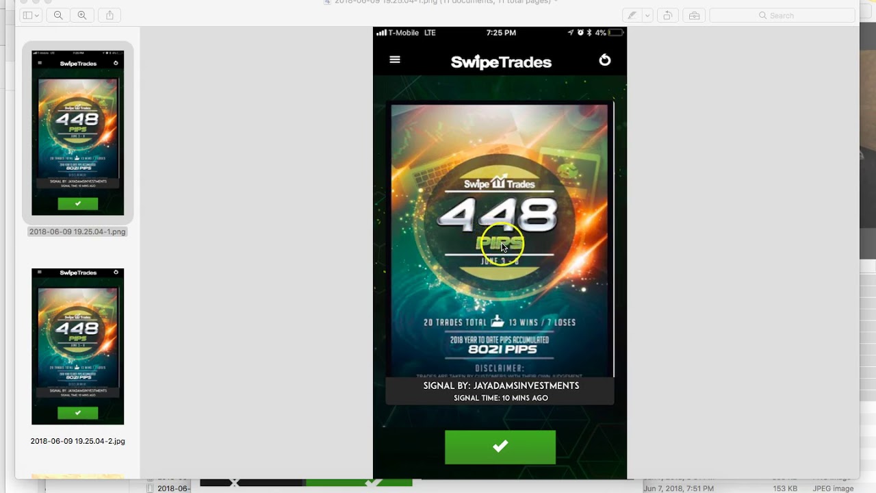 SwipeTrades Results: June Kicks Off With A Strong Week! - YouTube