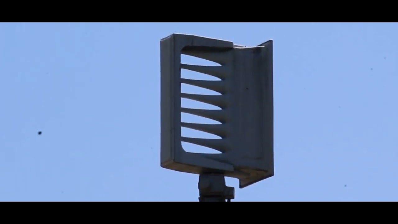 whelem siren short alert test system - YouTube