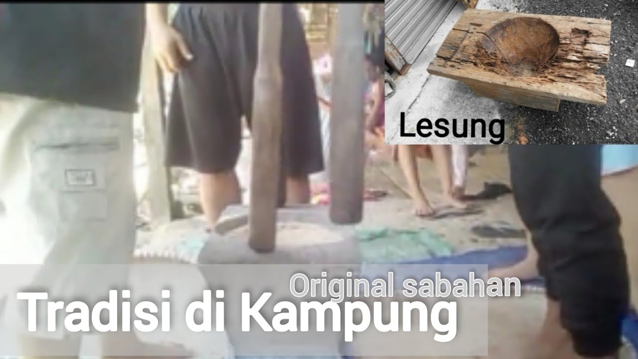 Mesin manual tumbuk padi - YouTube
