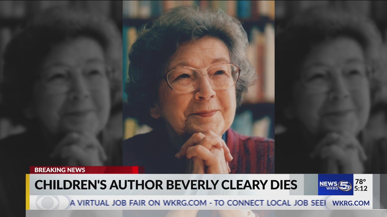 Children's author Beverly Cleary dies - YouTube