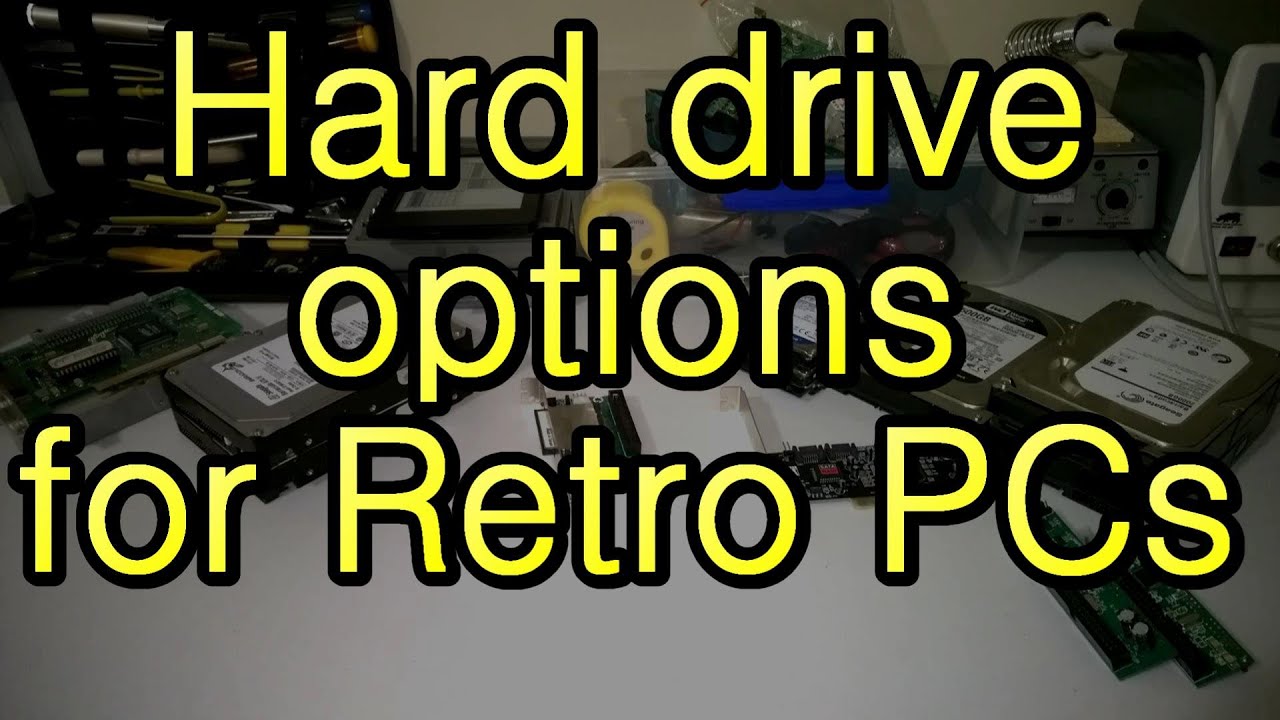 Hard drive options for Retro PCs - YouTube
