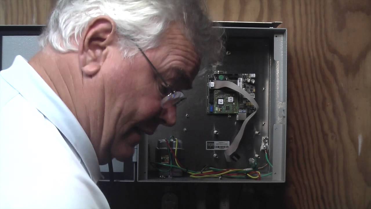 Installing a LAN200 to a Netafim Landscape Controller - YouTube