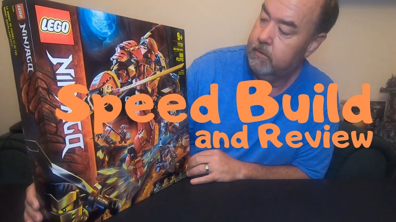 Fire Stone Mech from Ninjago - YouTube