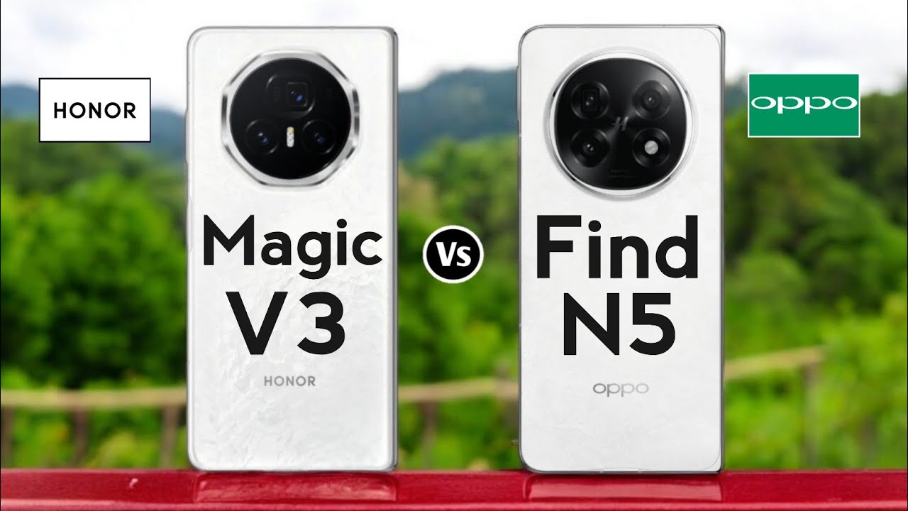 Honor Magic V3 vs Oppo Find N5 || oppo find n5 vs honor magic v3 - YouTube