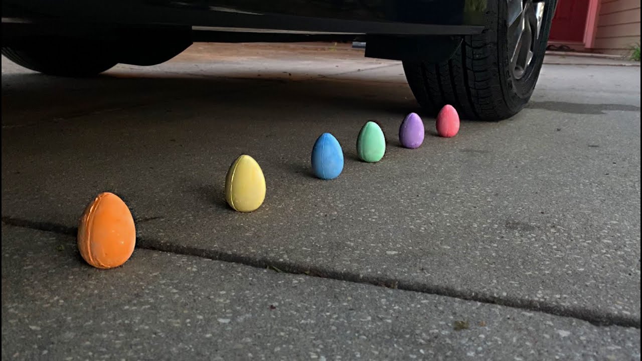 SUPER SATISFYING Easter Tire Crush!!!! - YouTube
