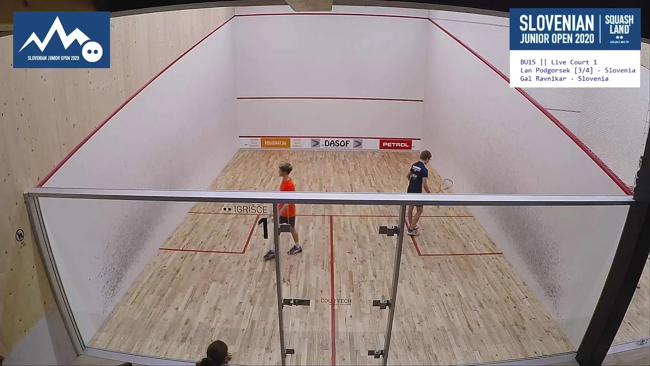Squash zveza Slovenije Slovenian Squash Association Live Stream - YouTube