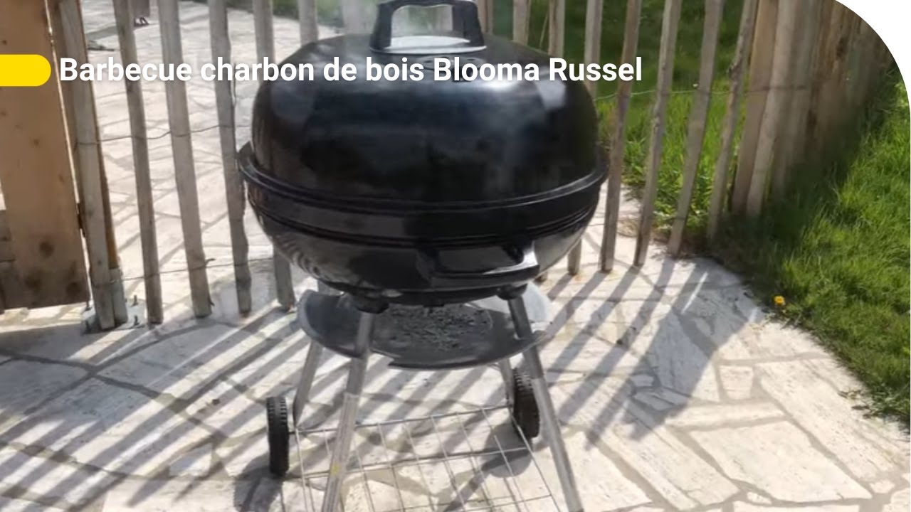 Avis consommateur : Barbecue charbon de bois Blooma Russel | Castorama ...