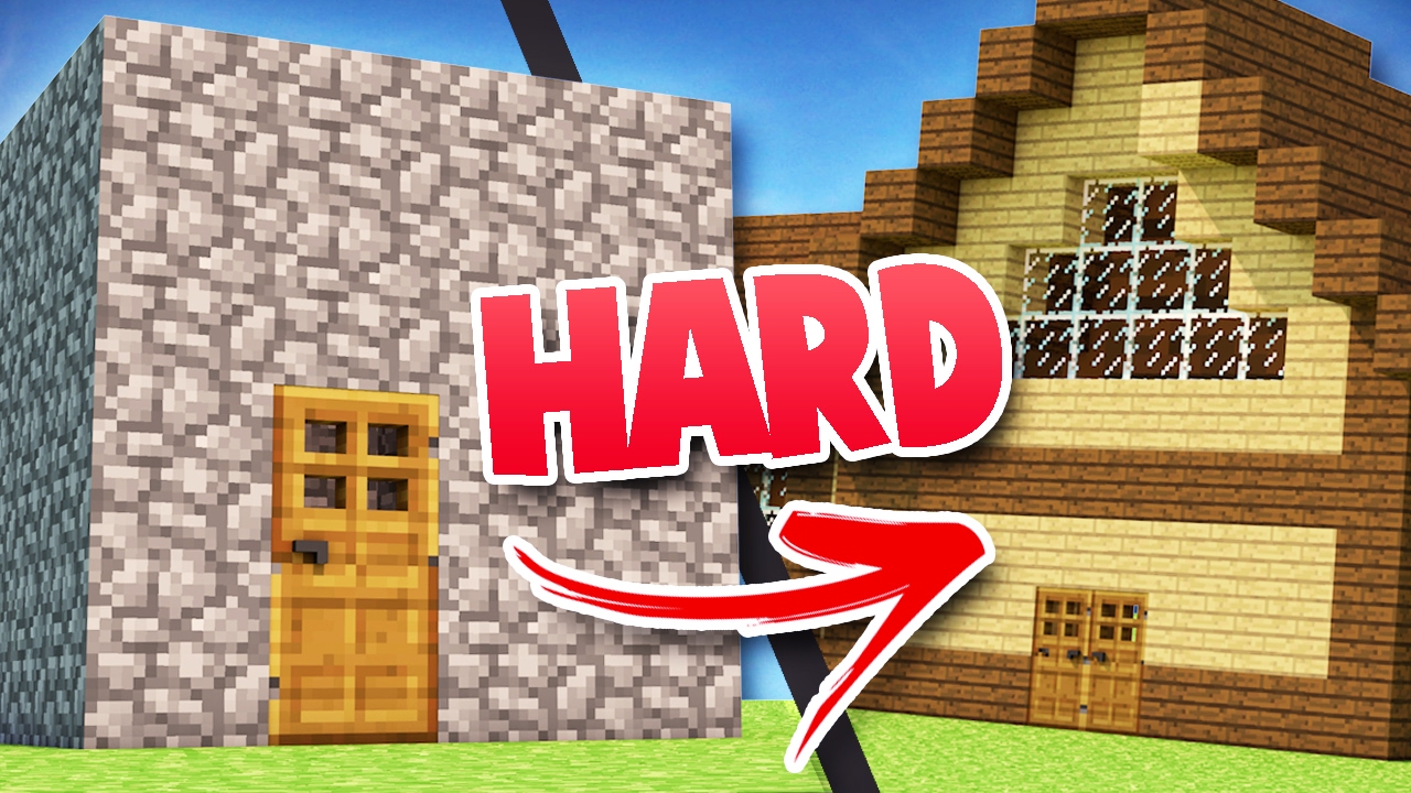 HARD Ways to go from NOOB to PRO in Minecraft!? - YouTube