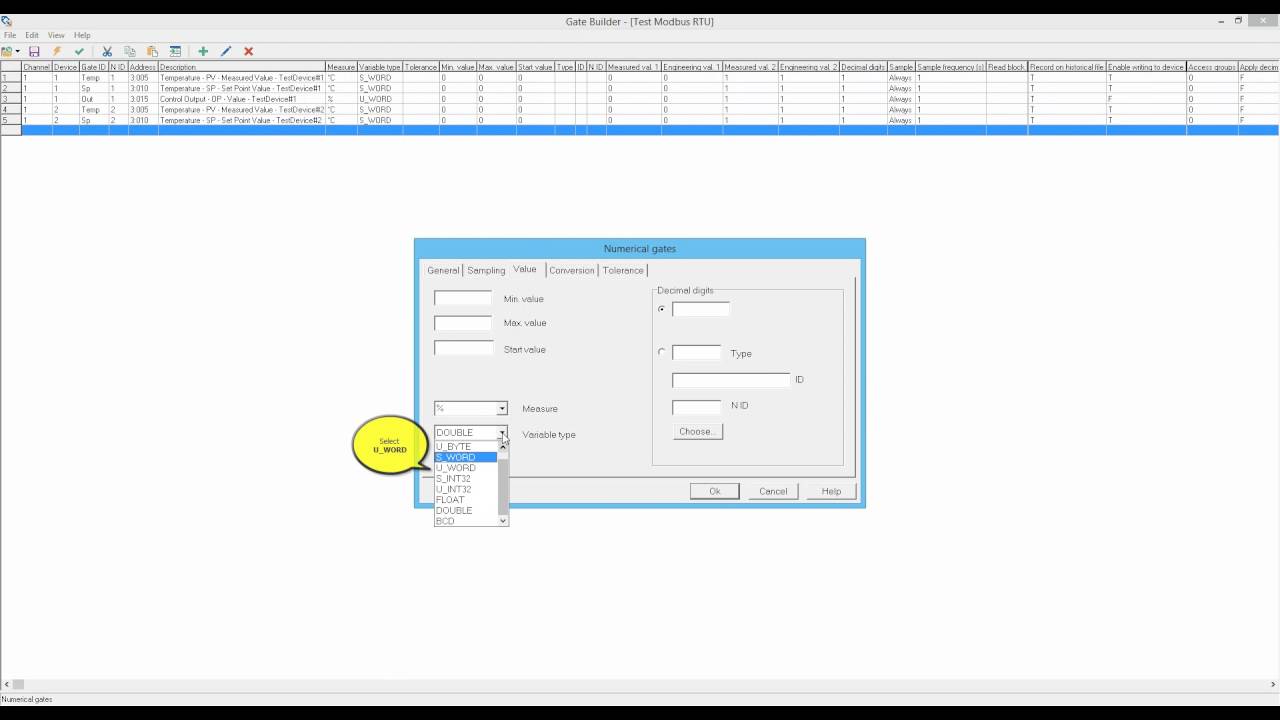 Winlog 3 SCADA - How To Create a simple Modbus RTU application - YouTube