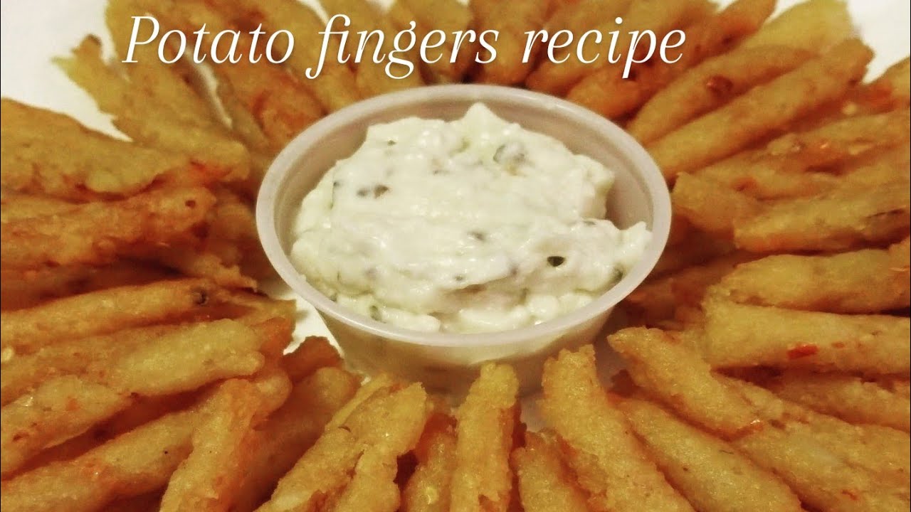 Potato finger recipe | aloo fingers recipe | rice flakes recipe |Potato ...