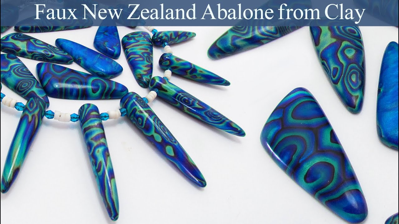 Creating New Zealand Abalone from Polymer Clay - Aurora Borealis Effect ...