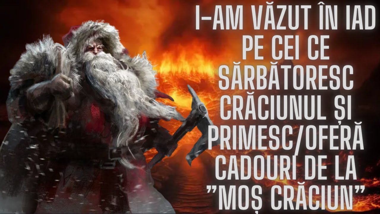 L-am văzut pe demonul Moș Crăciun cum ducea oamenii în Iad - YouTube
