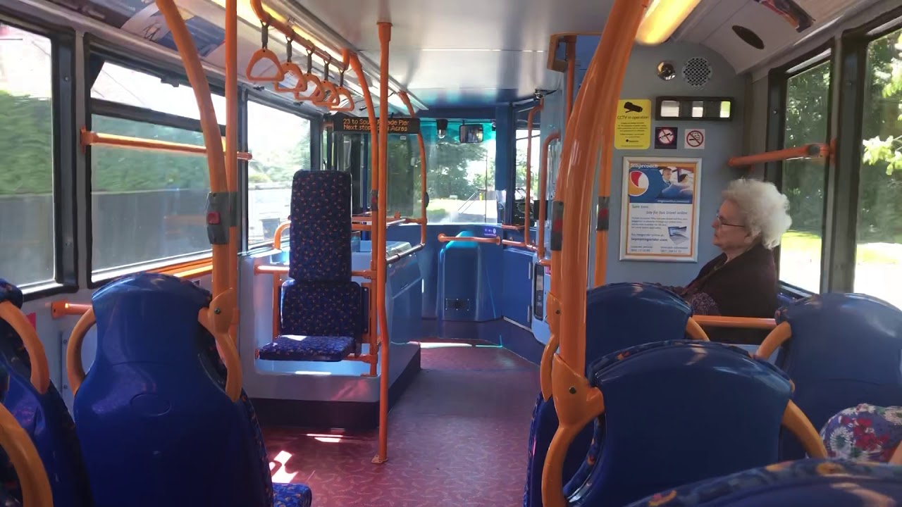 *Thrash & Kickdown!* Stagecoach in Portsmouth ADL Trident 2/ADL ALX 400 ...