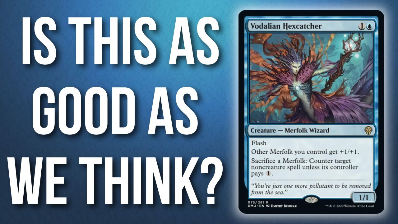 We can Finally Playtest Vodalian Hexcatcher | Merfolk Gameplay Modern ...