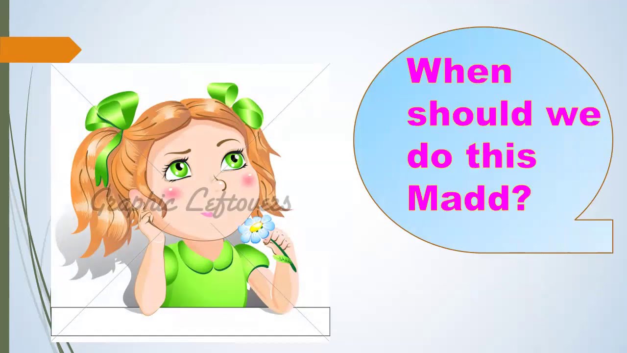 3 types of madd madd tabee,madd ewad and Madd lein - YouTube