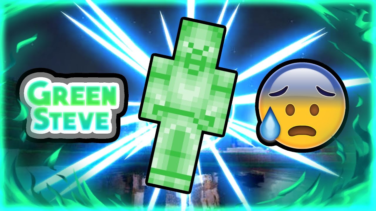 I found Green Steve in Minecraft PE - YouTube