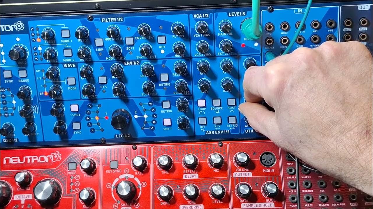 Behringer Proton selfgenerating rhytm- patch - YouTube