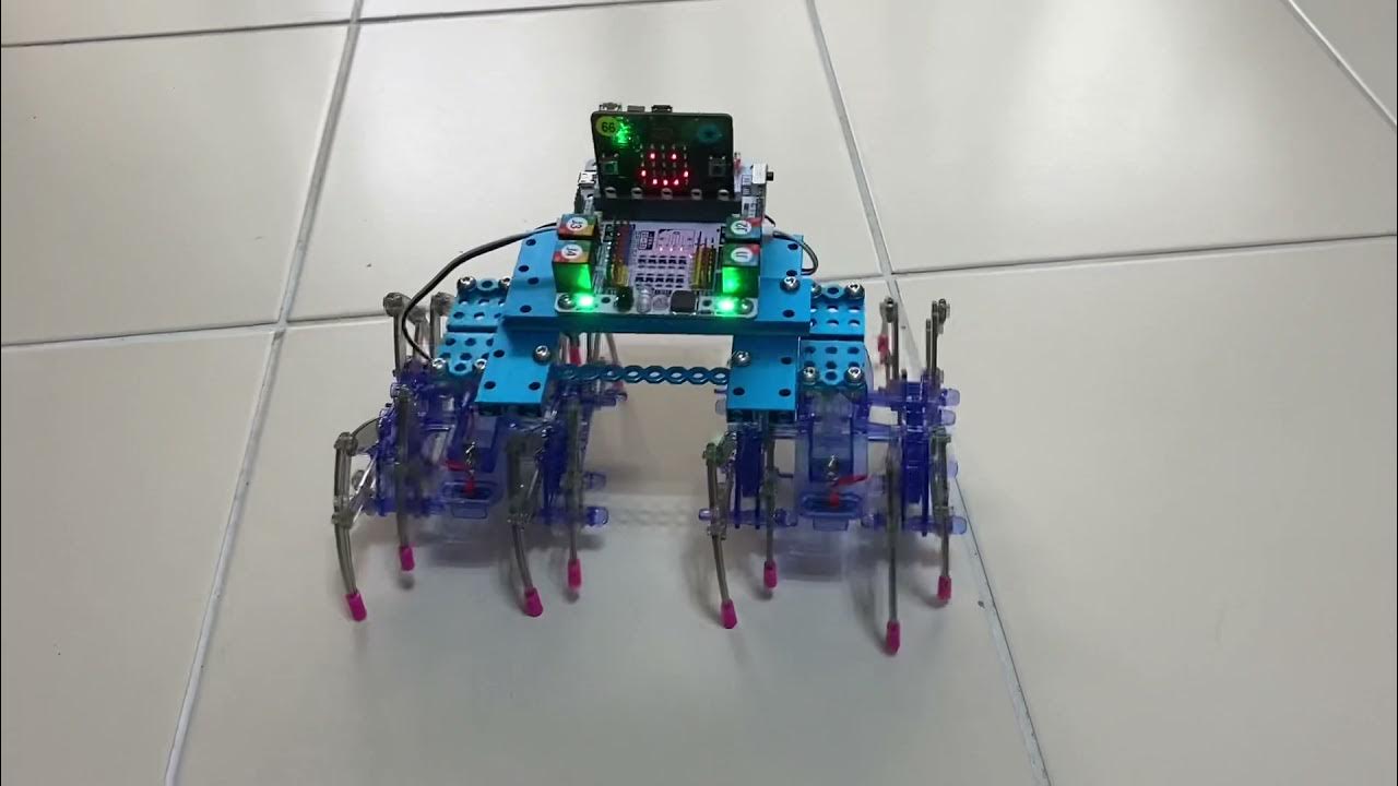 Microbit Spider robot - YouTube