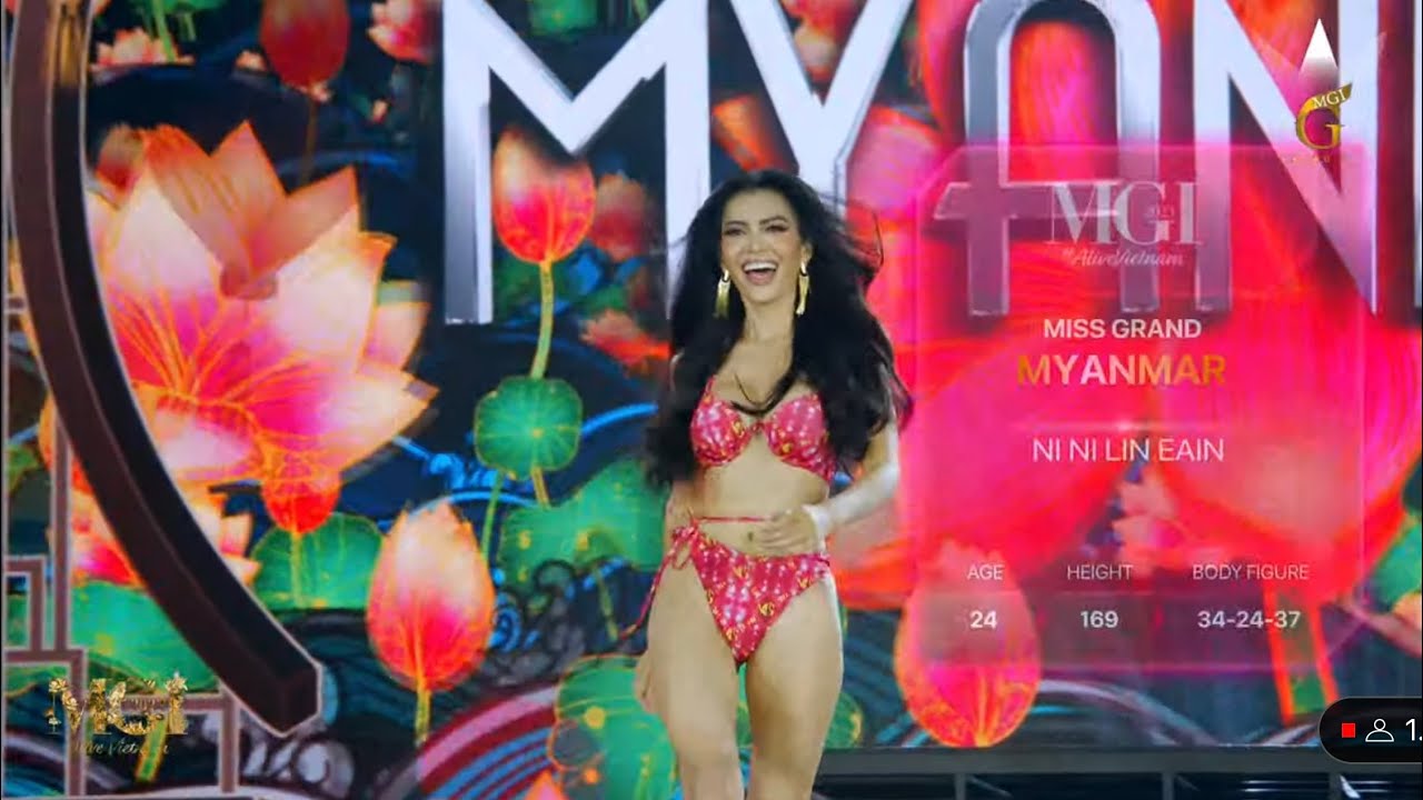 Miss Grand Myanmar 🇲🇲 Ni Ni Lin Eain 👑 - YouTube