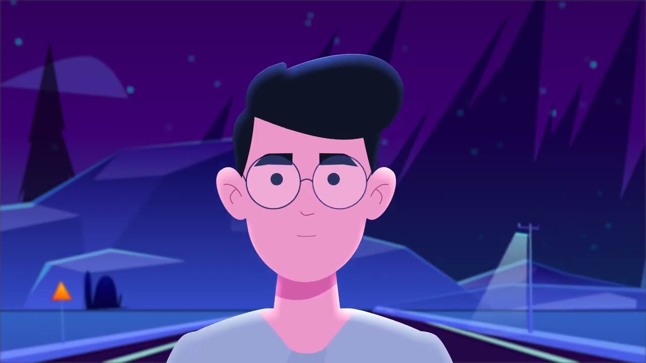 Front view walk and run cycle | After effects - YouTube