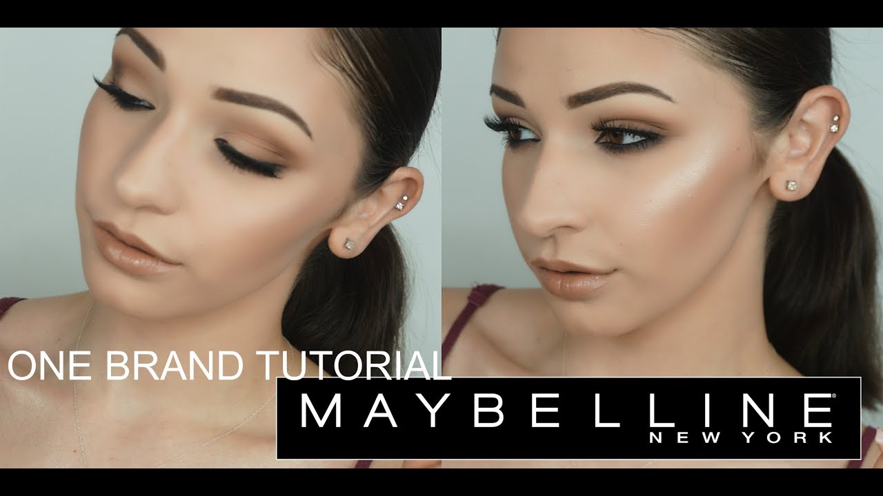 MAYBELLINE ONE BRAND TUTORIAL | Michelle Antico - YouTube