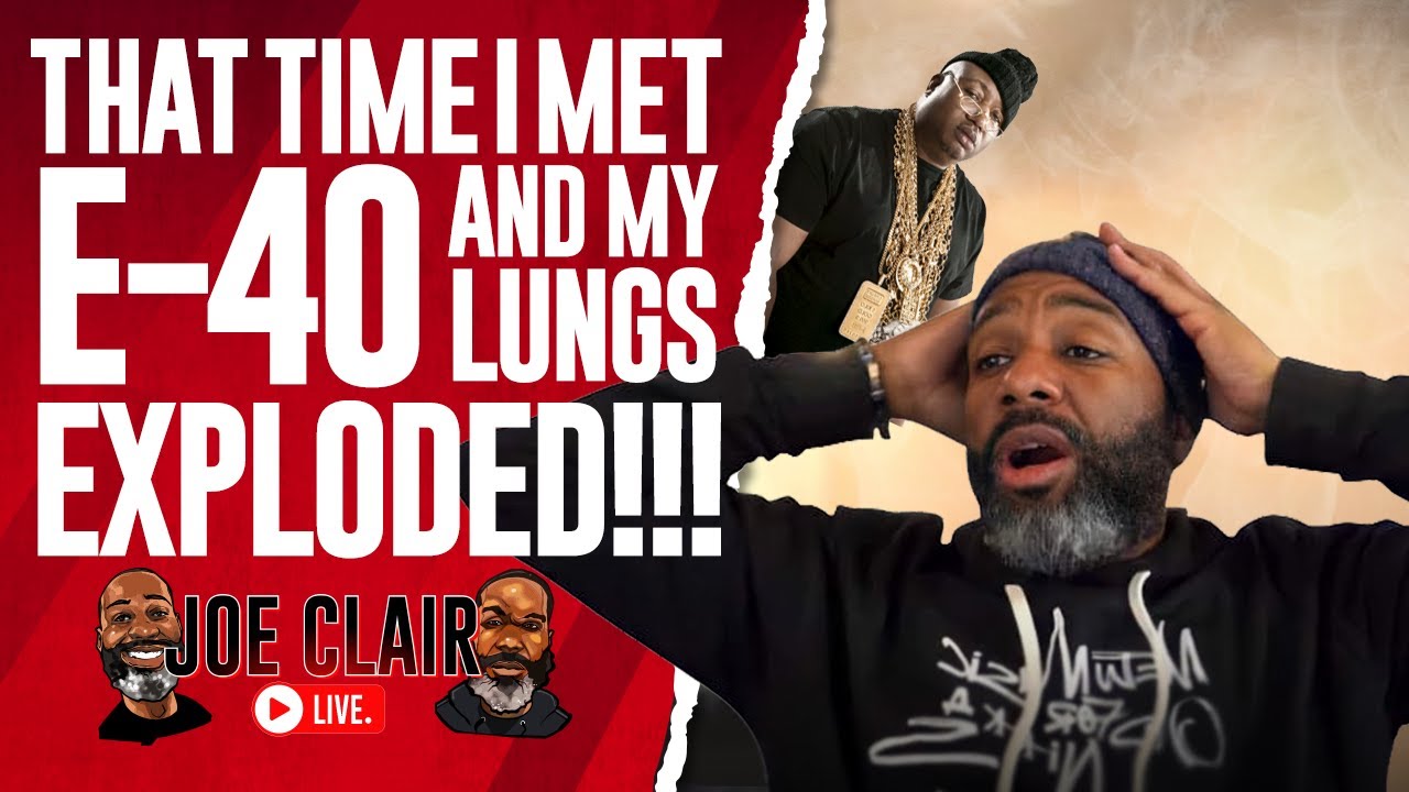 That Time I Met E-40 and My Lungs Exploded! - YouTube