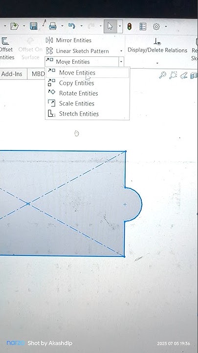 how to move sketches #solidworks - YouTube