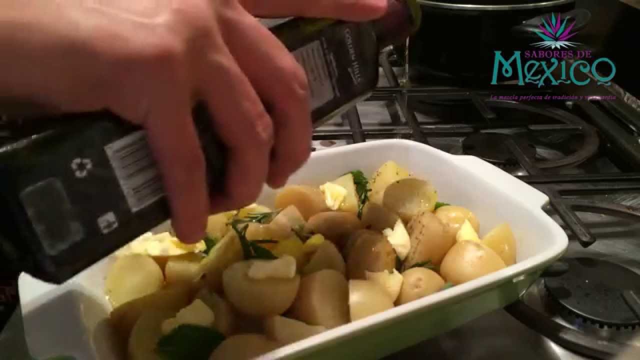 Papas Rostizadas con Romero y Menta - YouTube
