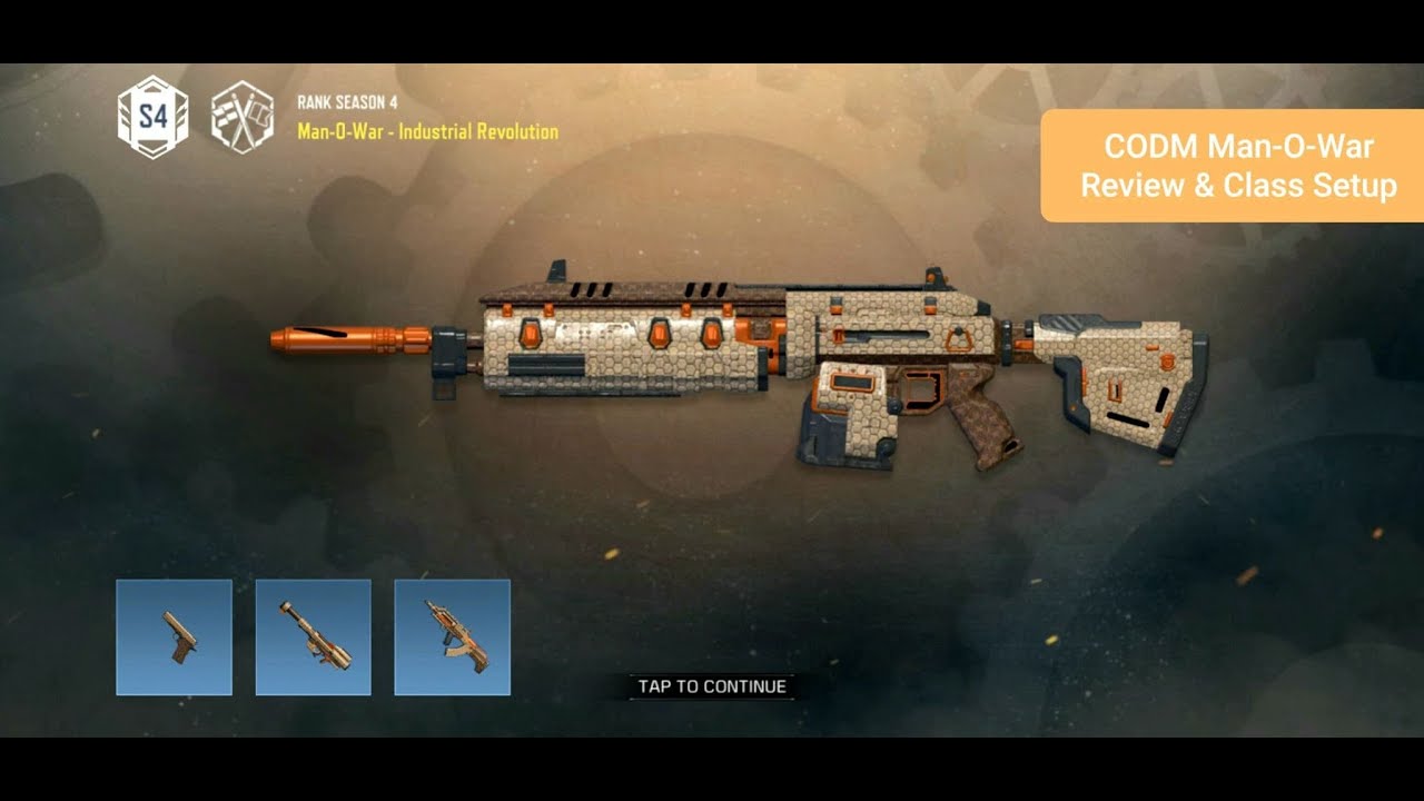 CODM Man O War Review and Loadout!! - YouTube