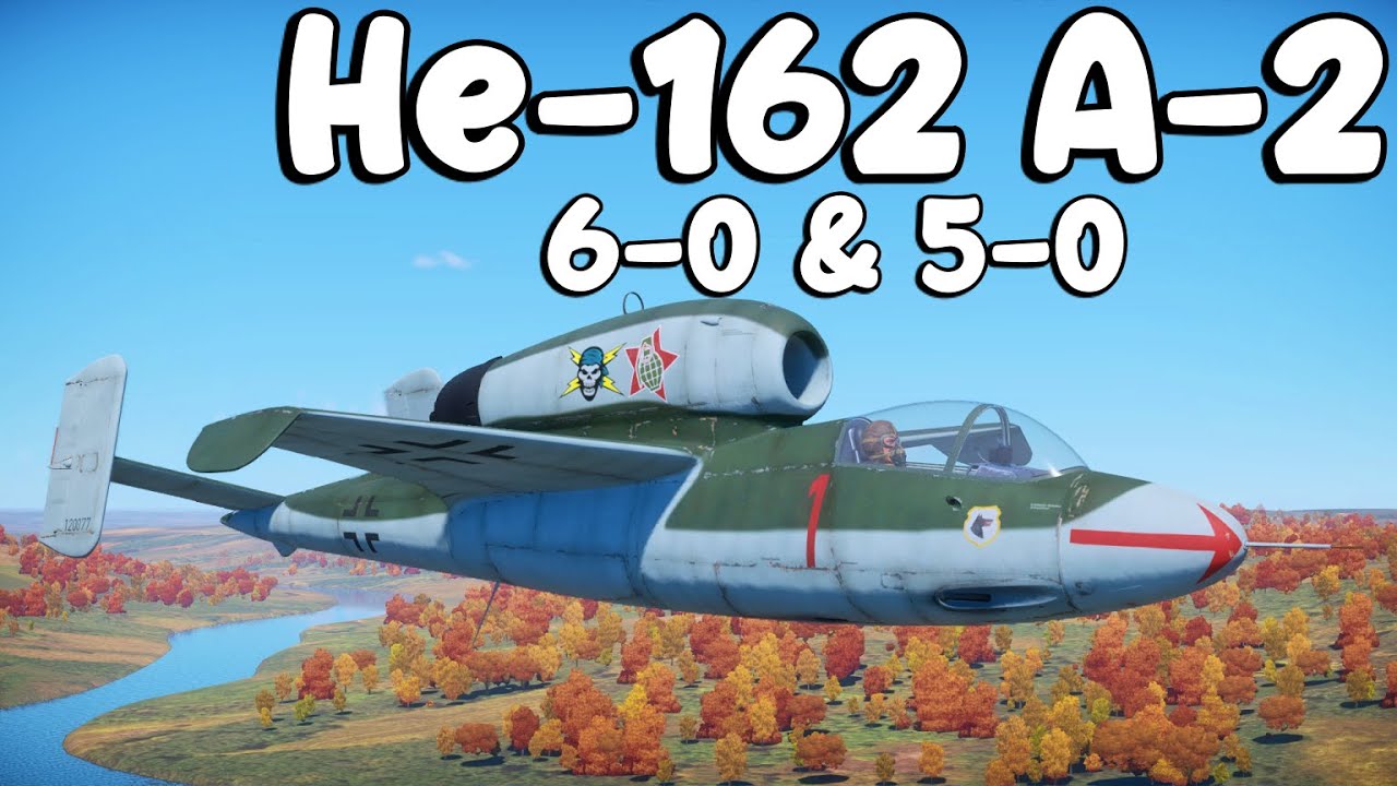 He 162 A-2. 6-0 & 5-0 - YouTube