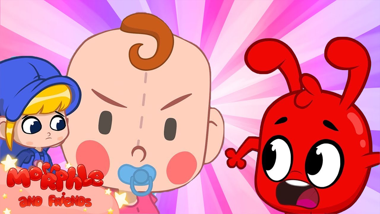 Giant Baby Sitting | Morphle and Friends| Mila and Morphle | My Magic ...