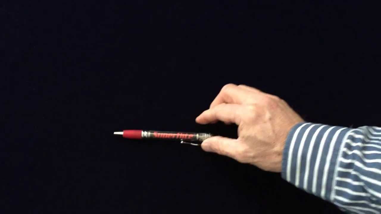 Soho Scroll Pen - Transparent Barrel - YouTube