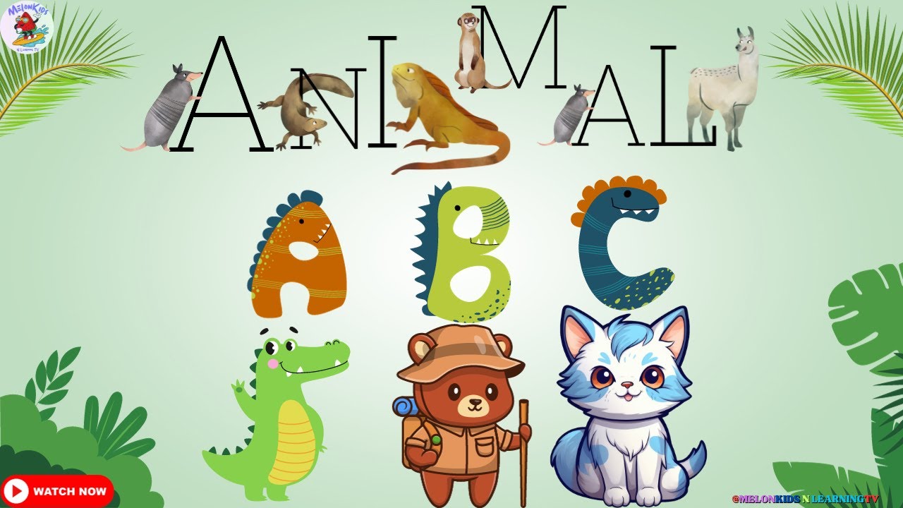 Alphabet Animal ABCD for Kids | The Key to Alphabet Learning Success ...