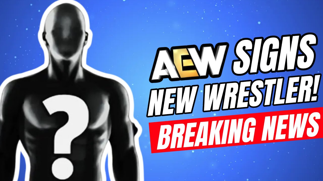 AEW SIGNS NEW WRESTLER! (WRESTLING NEWS) - YouTube