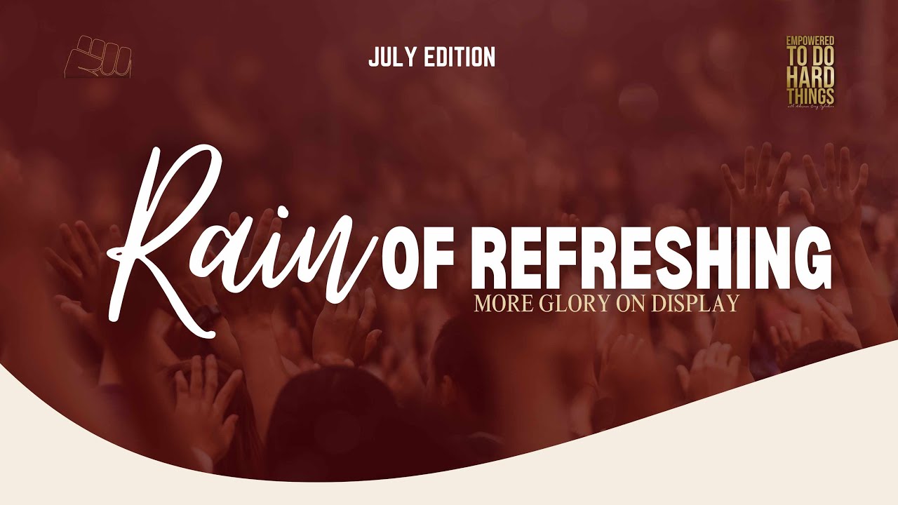 More Glory On Display | Empowered To Do Hard Things | Day 3 Fasting ...