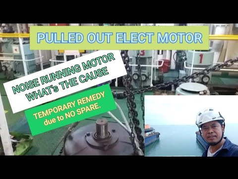 PULLED OUT ELECTRIC MOTOR: Noise running motor (What the main cause ...