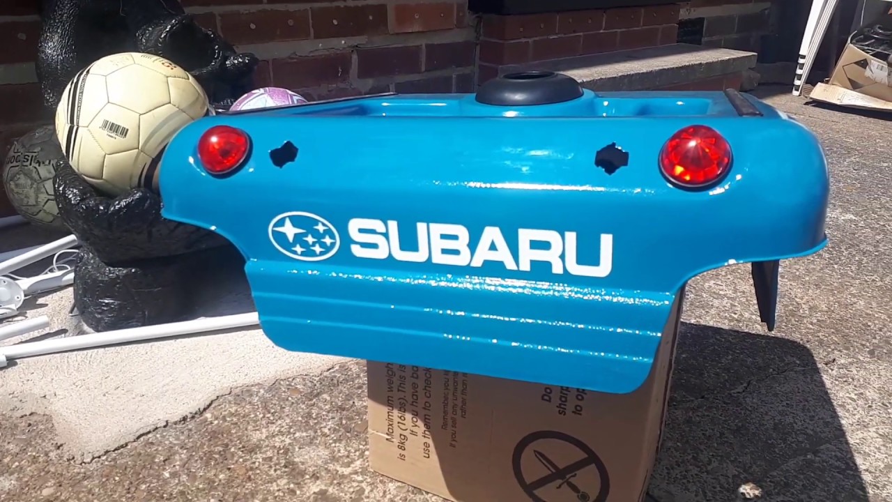 part 6 mobility scooter (Subaru replica)(max power) - YouTube