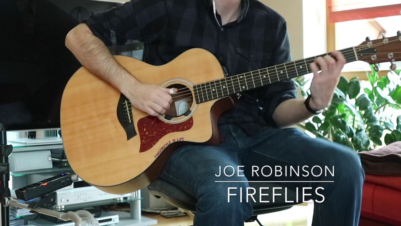 Fireflies [Joe Robinson] | Fingerstyle Songs #2 - YouTube