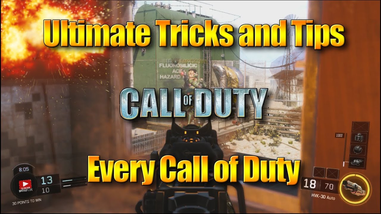 The Ultimate Tips For Call of Duty - YouTube