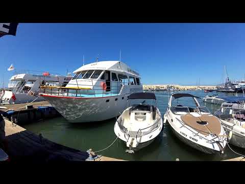 The Marina in Latchi - Cyprus. 4K Video.