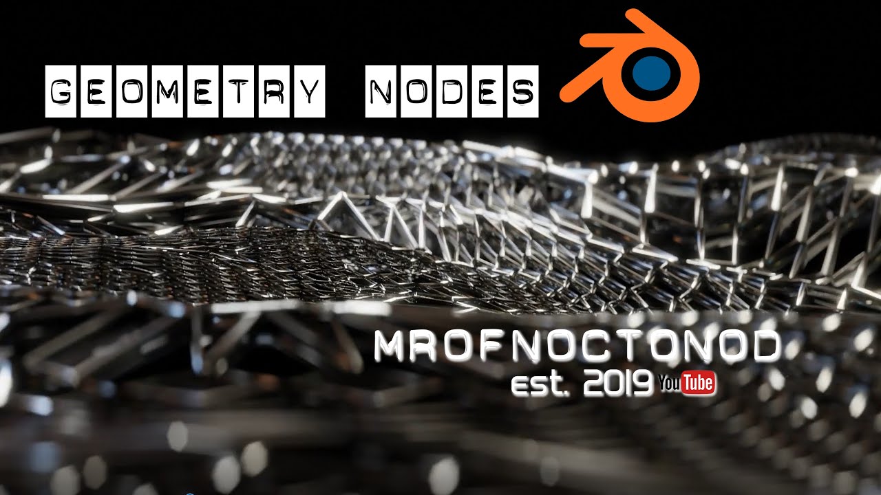 Geometry Nodes Dual Mesh Landscape Tinkering - YouTube